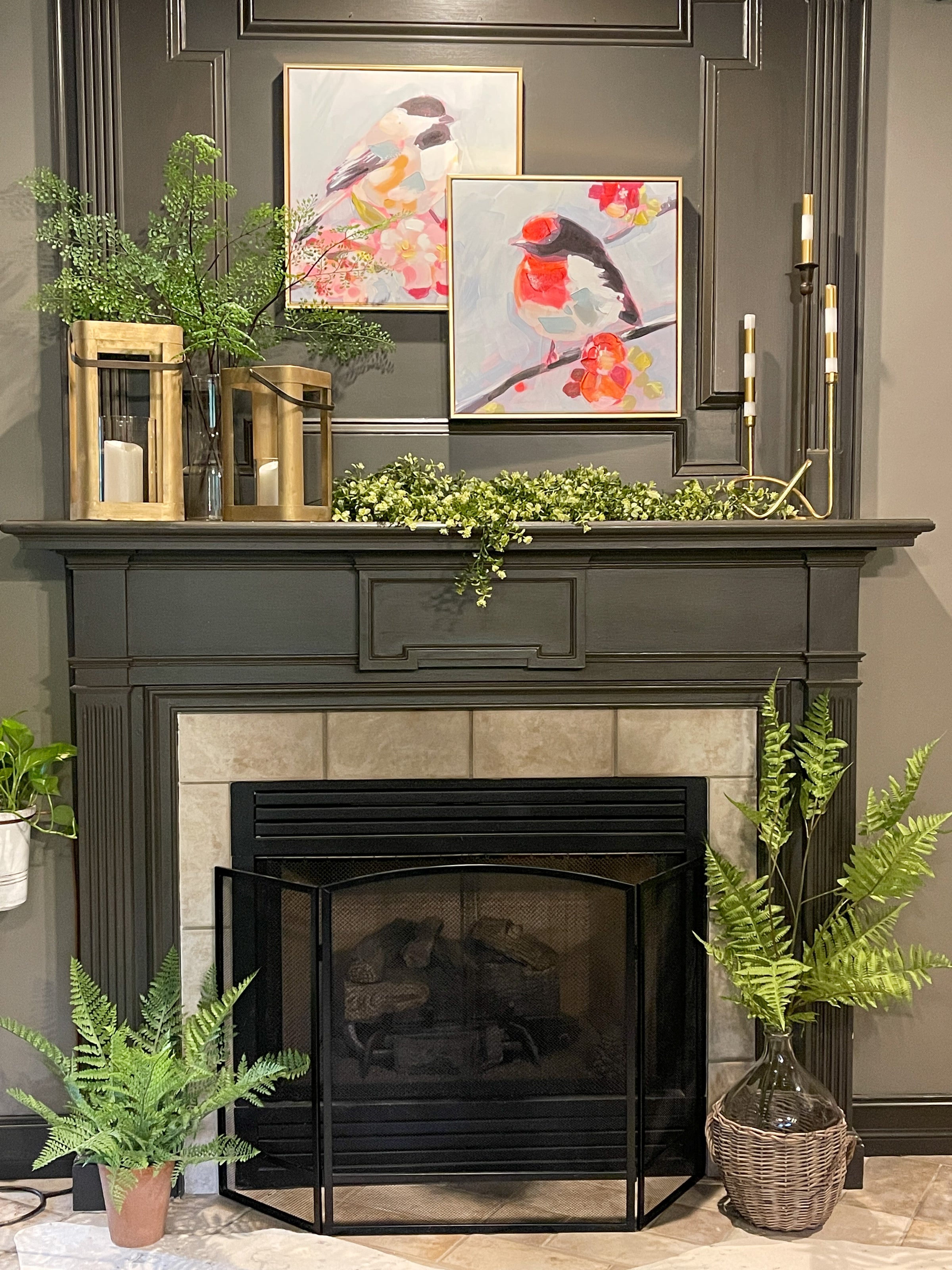 Mantle Styling – Thenestedfig