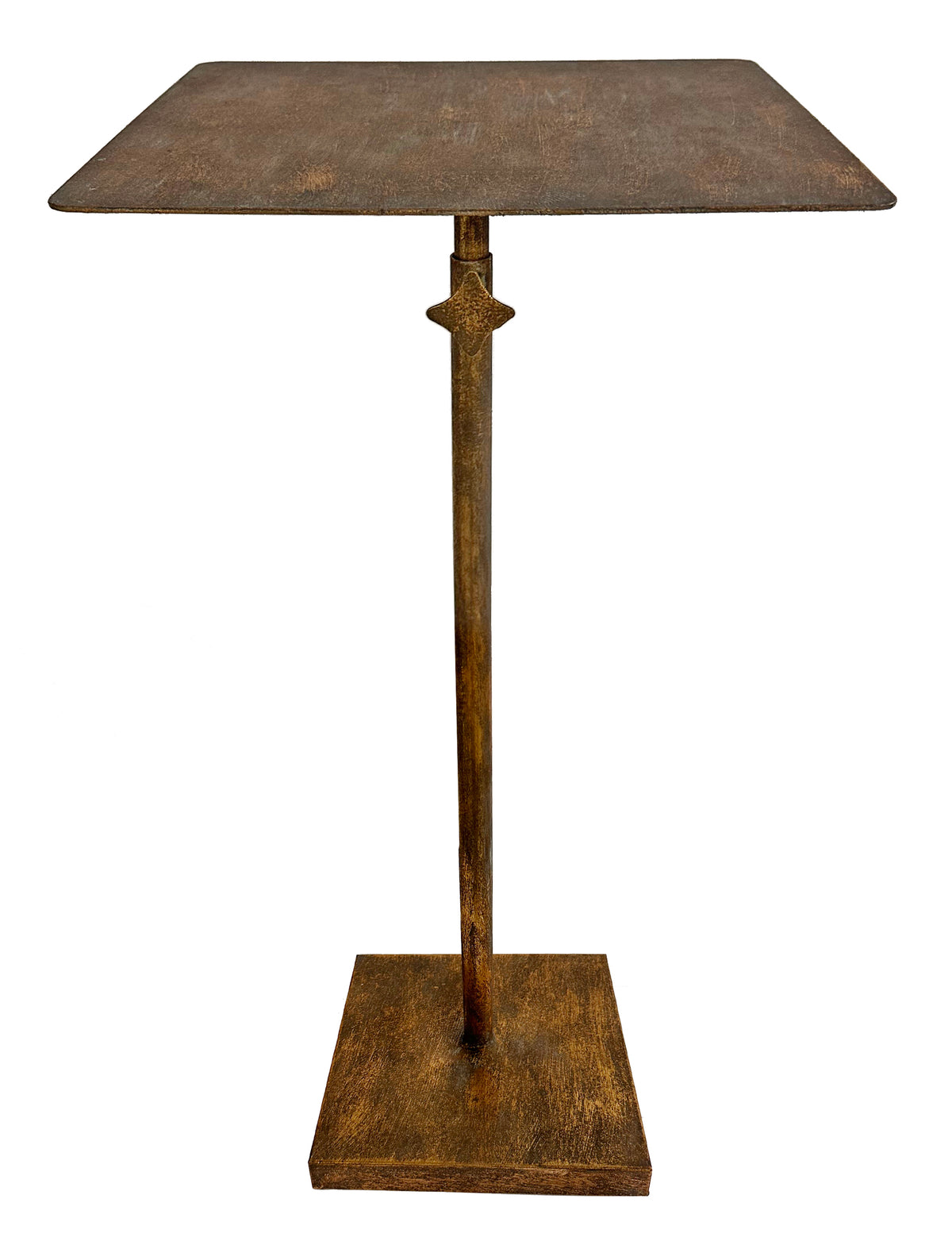 Metal Display Table, Adjustable Height Plate, Size Options